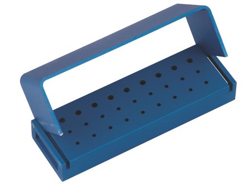 ALUMINIUM BUR BLOCK - 18FG/9RA | Independent Dental Supplies