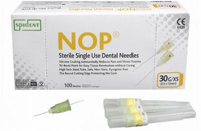 NOP NEEDLES 30G X SHORT 0.3 X 12MM (100) | Independent Dental Supplies