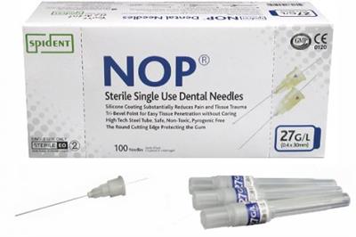 NOP NEEDLES 27G LONG 0.4 X 30MM (100) | Independent Dental Supplies